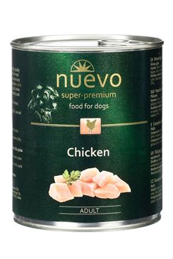 Nuevo pes Adult Kuřecí konz. 800g – VETSTOR 🐾