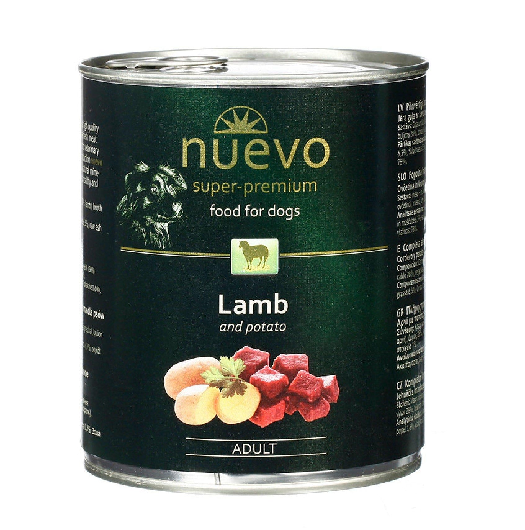 Nuevo pes Adult Jehněčí - Classic konz. 800g – VETSTOR 🐾